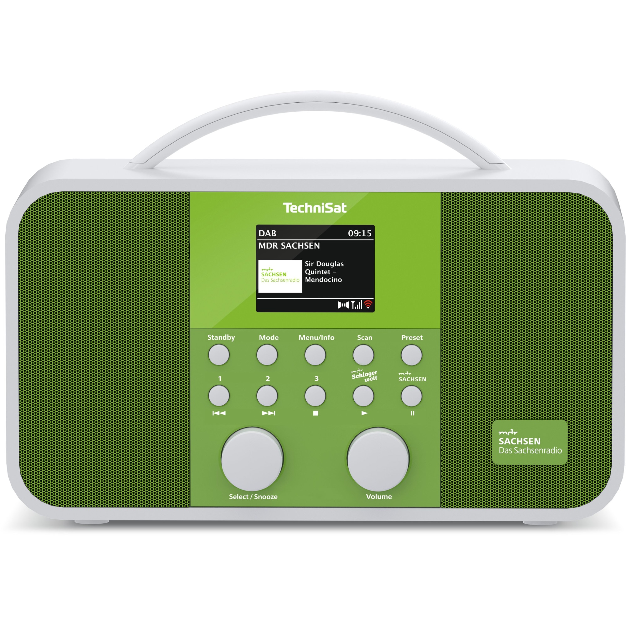 Radio cu ceas portabil TechniSat TECHNIRADIO 5 IR, Wi-Fi, Bluetooth ...