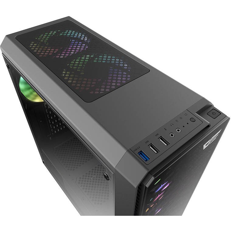 Carcasa computer Darkflash, Water Square 5, Middle-Tower, sticla ...