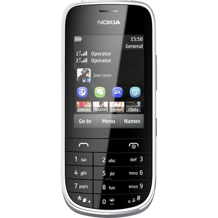 Telefon mobil Nokia 202 Asha Touch & Type Dual SIM, Dark Grey - eMAG.ro