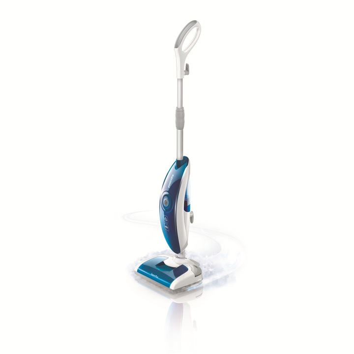 Aparat de curatat cu abur Philips FC7020/01, 1500 W, 0.45l, Alb ...
