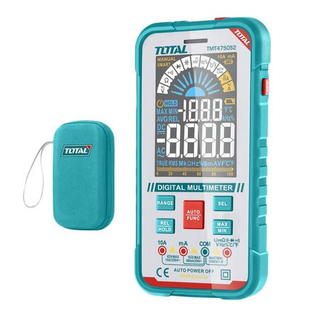 Multimetru digital Total, CATIII 1000V/CATIV 600V, True RMS, ecran VA ...