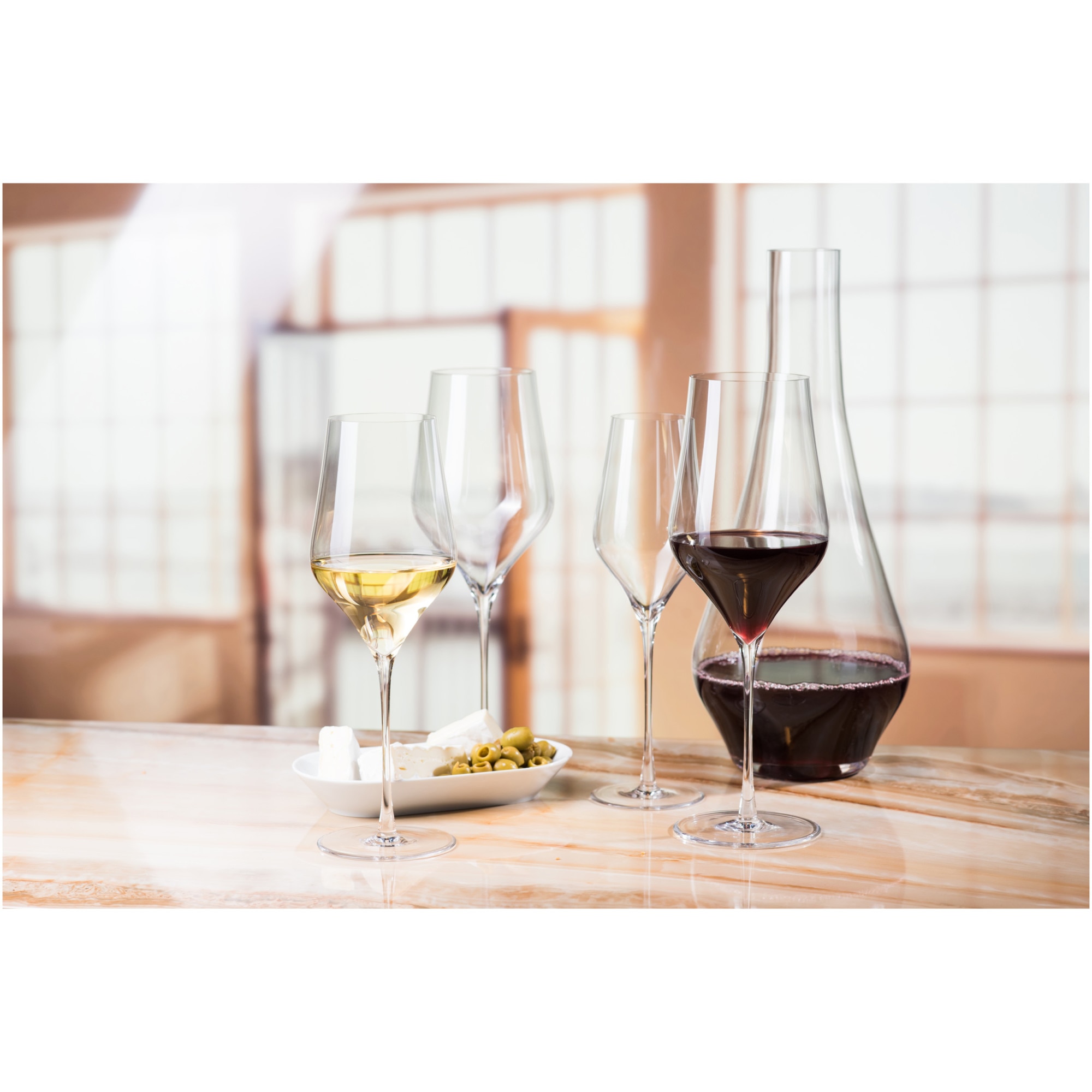 Set 4 pahare vin RONA Ballet, cristalin, 680 ml - eMAG.ro