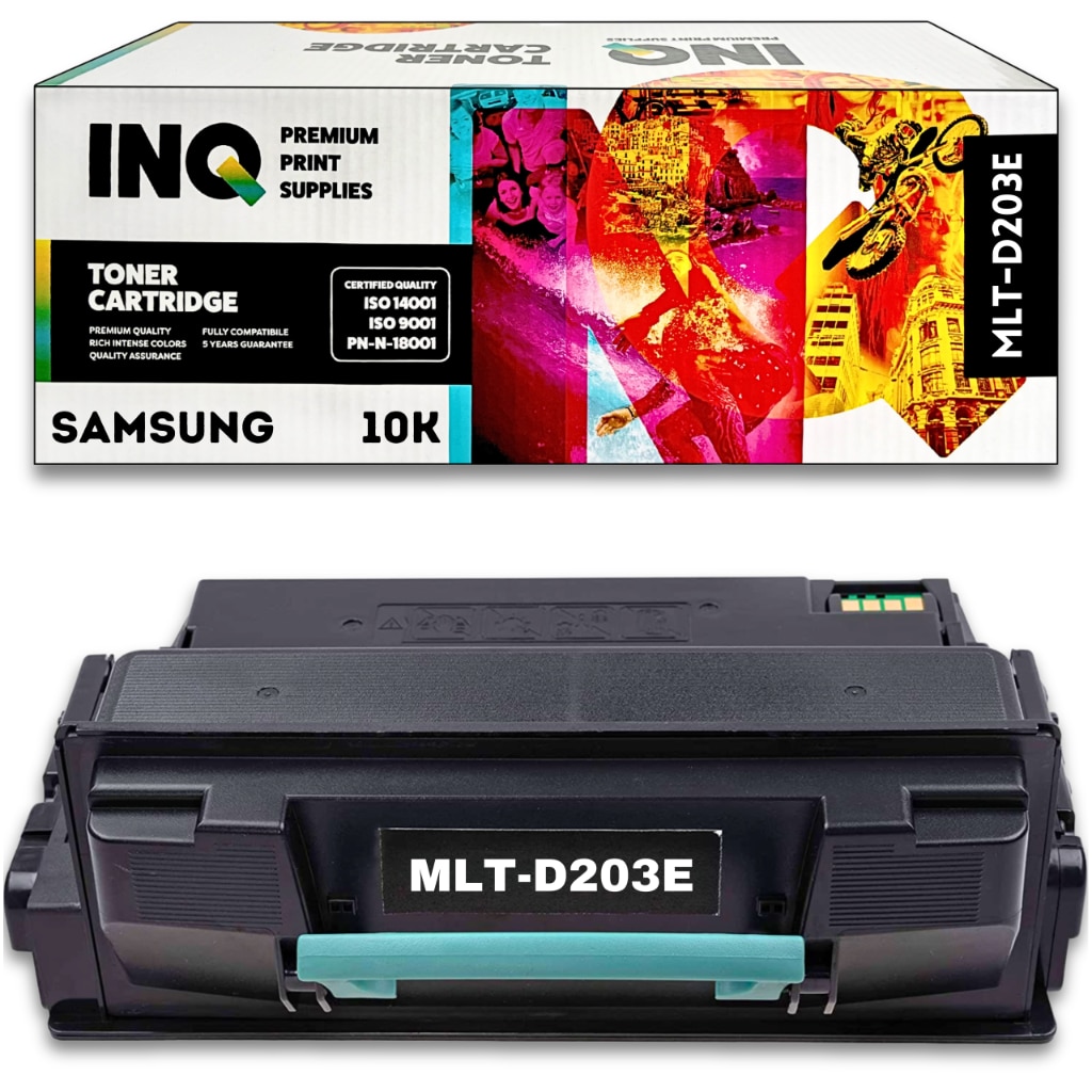 Cartus imprimanta Samsung MLTD203E 203E negru, 10000 pagini, Certificat ...