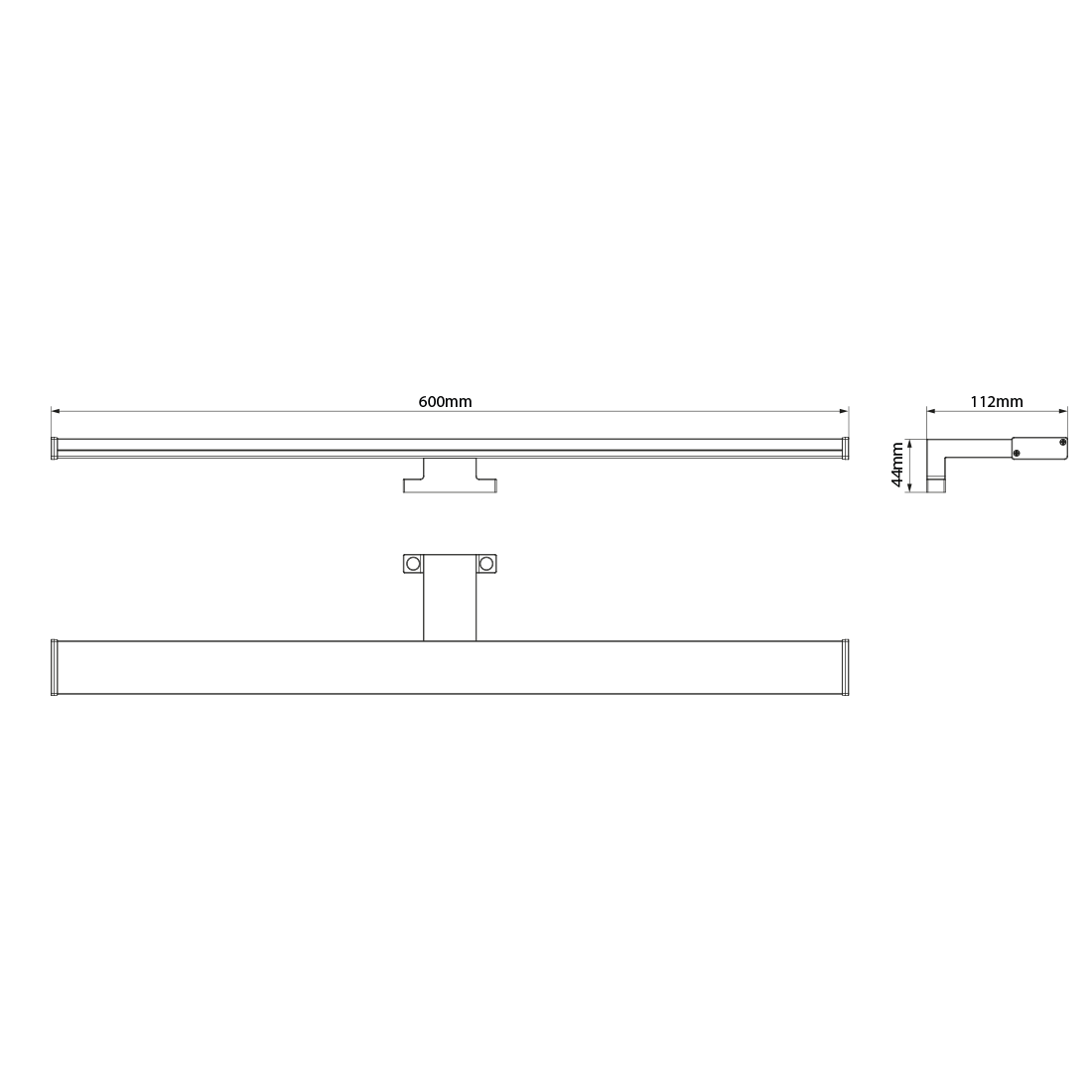 Iluminat LED pentru baie, Pentru oglinda, dulap si oglinda, 12W, 4000K ...