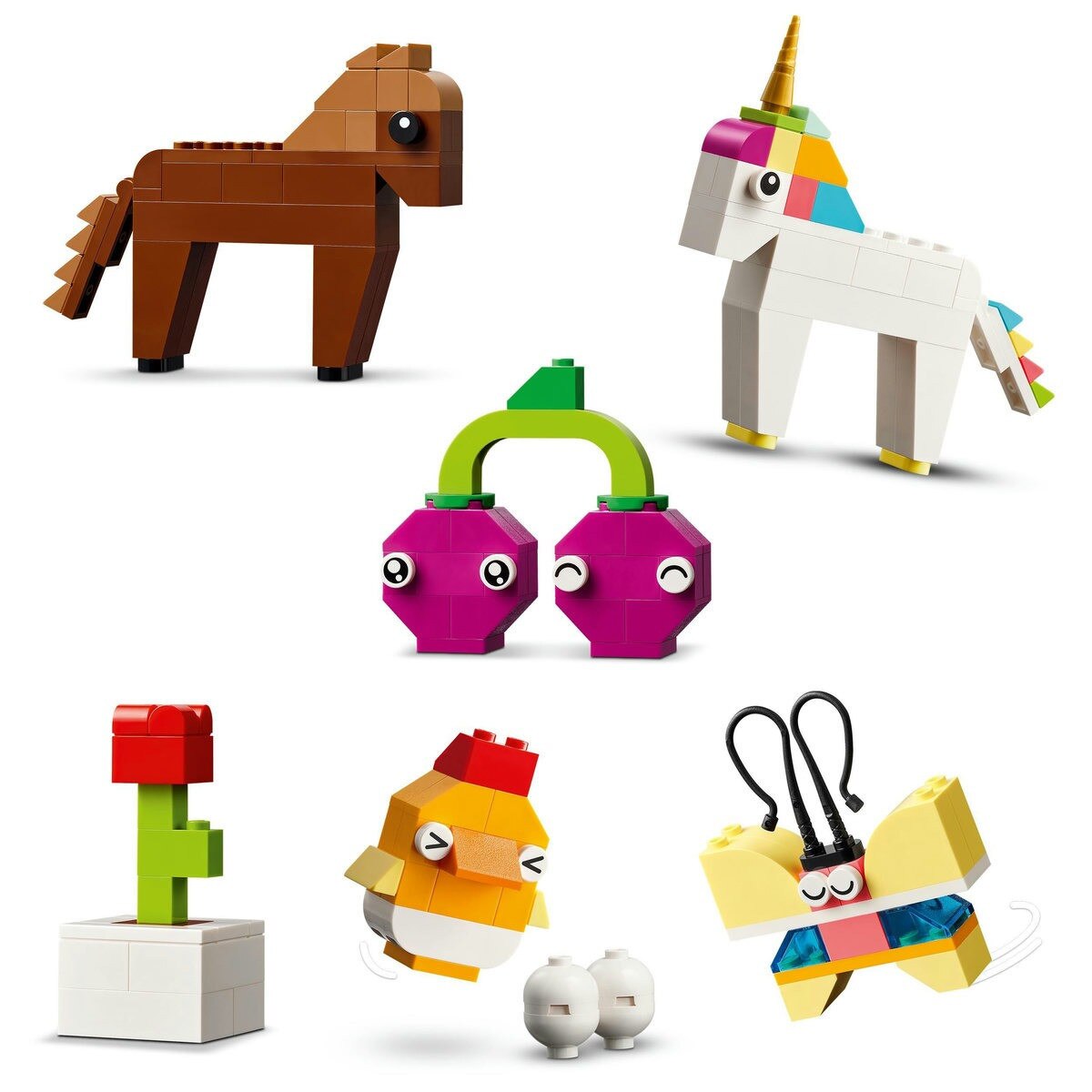LEGO Classic - Cutie Creativa cu Caramizi 11038, 850 piese - eMAG.ro