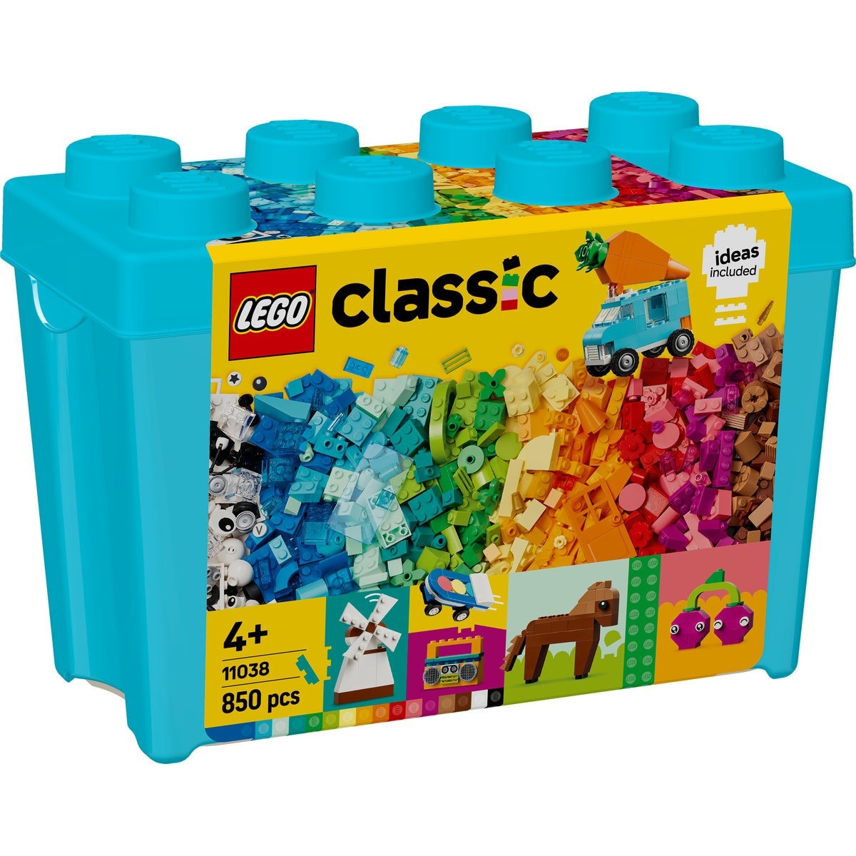 LEGO Classic - Cutie Creativa cu Caramizi 11038, 850 piese - eMAG.ro