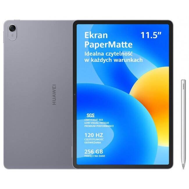 Tableta Huawei MatePad 11,5inch PaperMatte WiFi 8GB 256GB Stylus Gri ...