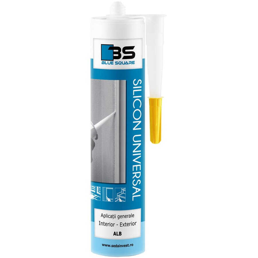 Silicon universal Blue Square, interior si exterior, 280 ml ...