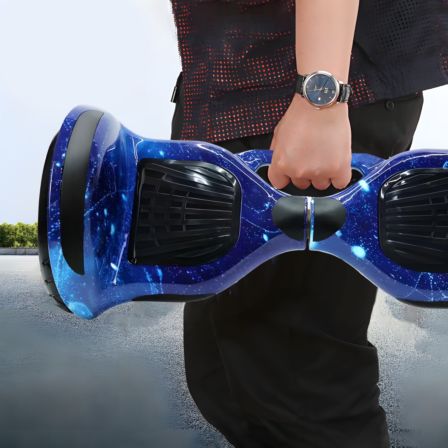 Hoverboard Retoo, Roti 6.5", Boxe Bluetooth Incorporate, Autonomie max ...
