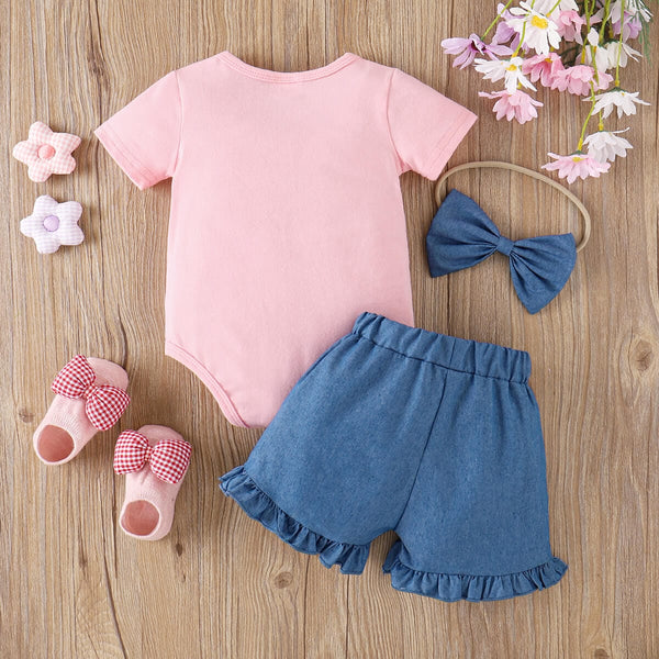 Compleu pentru bebe fetita SWEETY-RABBIT - eMAG.ro