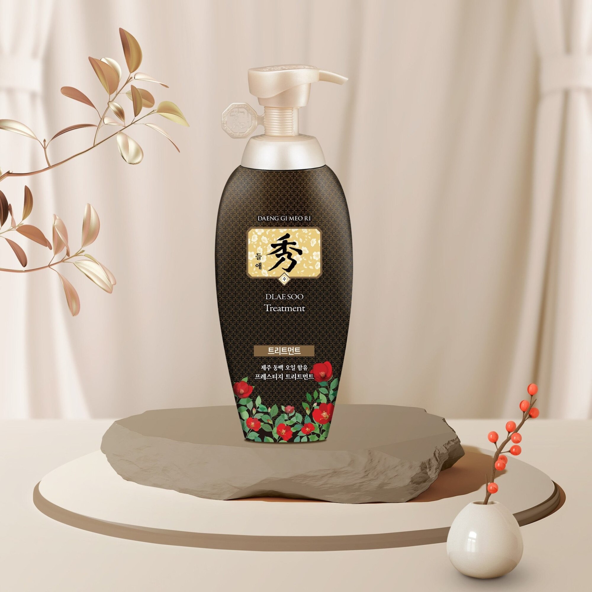 Tratament cu ulei de camelie, Daeng Gi Meo Ri, Dlae Soo Hair Loss Care ...