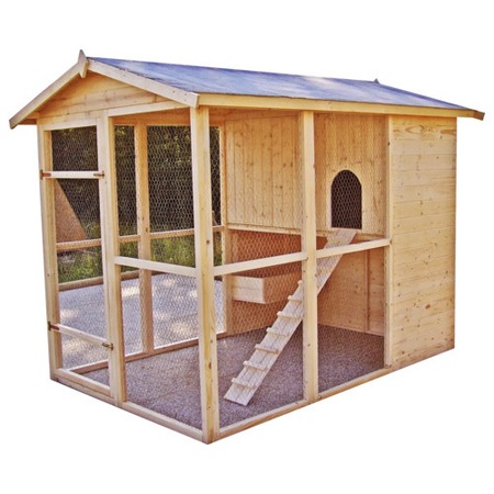Cotet Pentru Gaini Xxl Habrita Po1624 Lemn 175x268 Cm - eMAG.ro