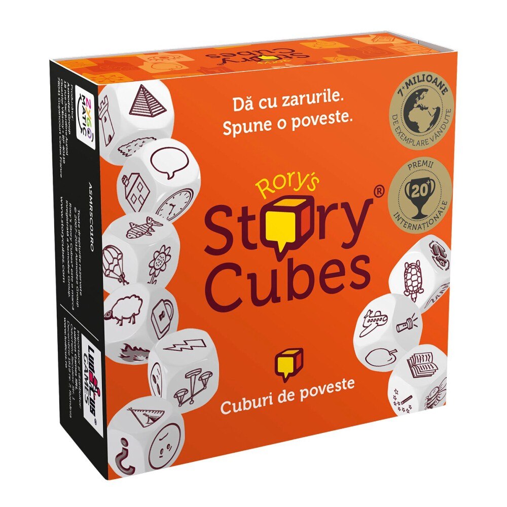 Joc de societate Rory's Story Cubes, versiune in limba romana - eMAG.ro