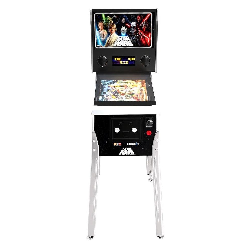 Masa digitala pinball flipper 10 jocuri ARCADE1UP, Star Wars™, display ...