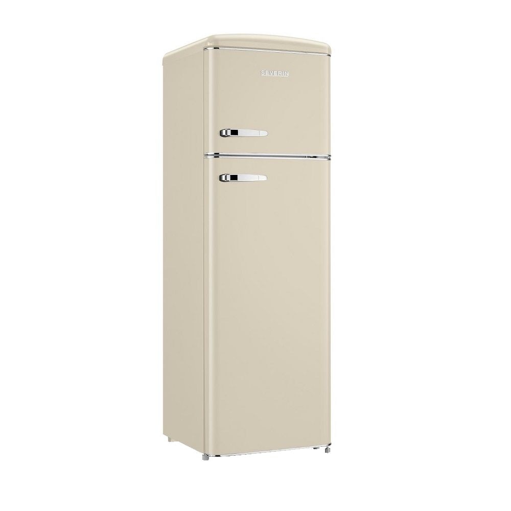 Frigider Retro Severin, H 144 cm, volum 246 litri, congelator 52 litri ...