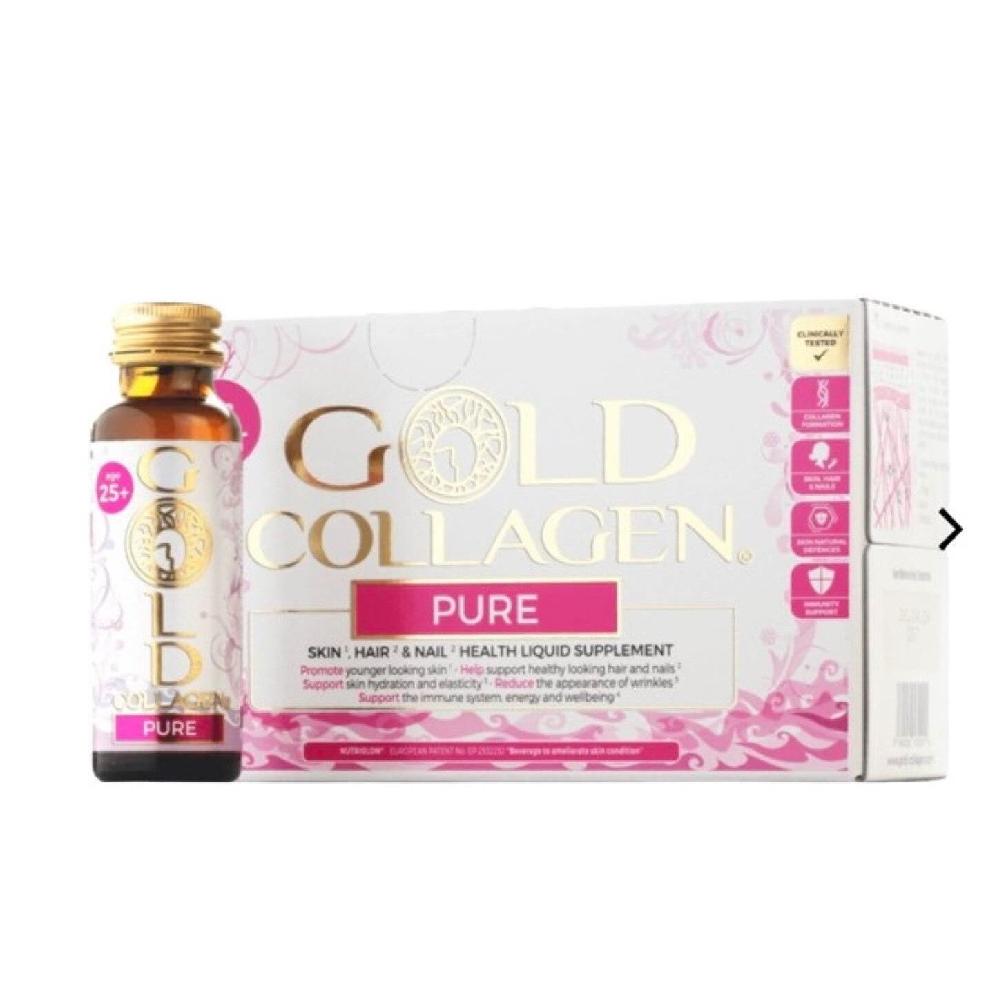 Supliment lichid cu colagen marin hidrolizat pentru piele, par si ...