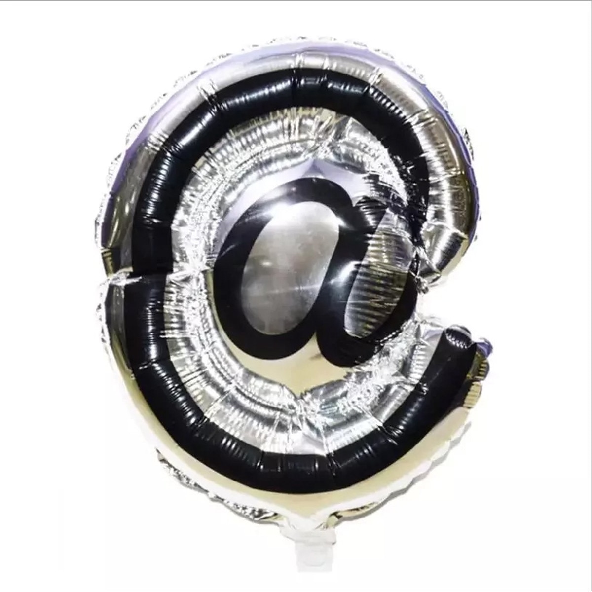 Balon semnul arond (@), 40 cm, Argintiu - eMAG.ro