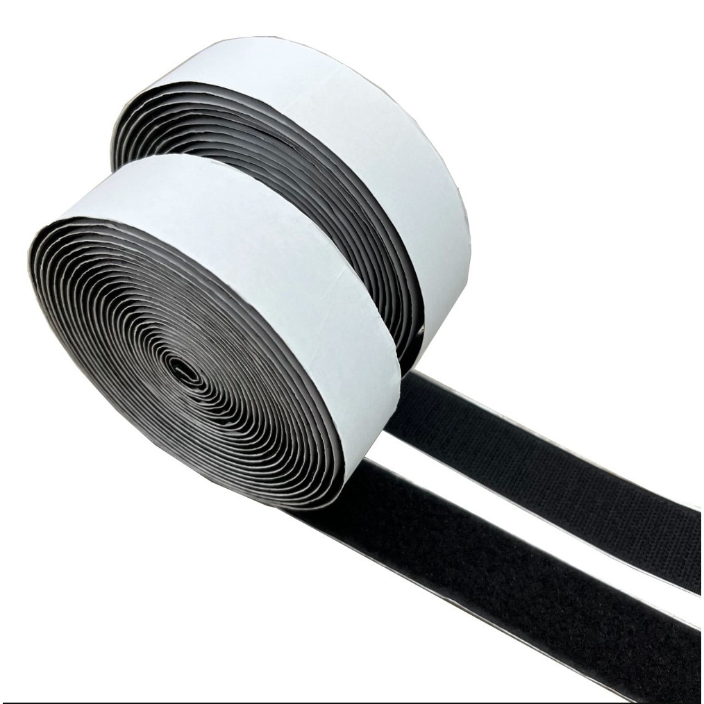 Banda velcro adeziva, Zola, reutilizabila, scai si puf, latime 2, 5 cm ...