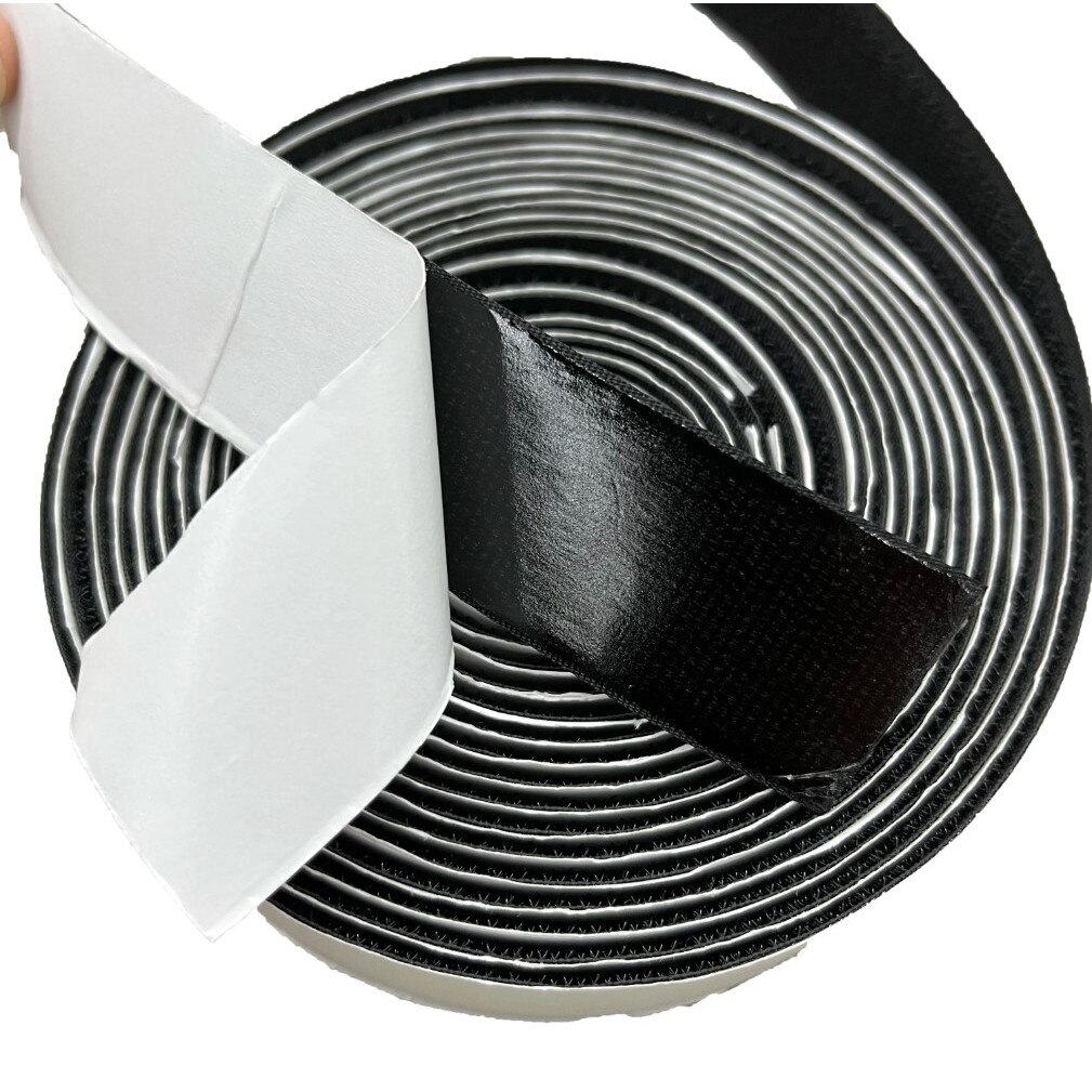 Banda velcro adeziva, Zola, reutilizabila, scai si puf, latime 2, 5 cm ...