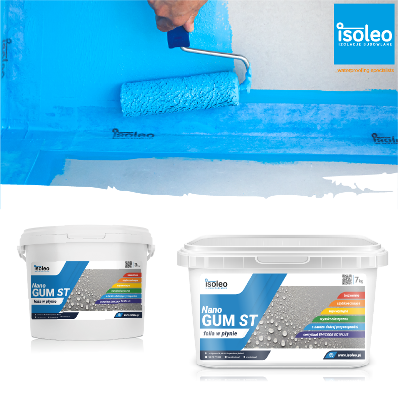 Folie Lichida, Isoleo NanoGum ST, Super elastica, 3kg - eMAG.ro