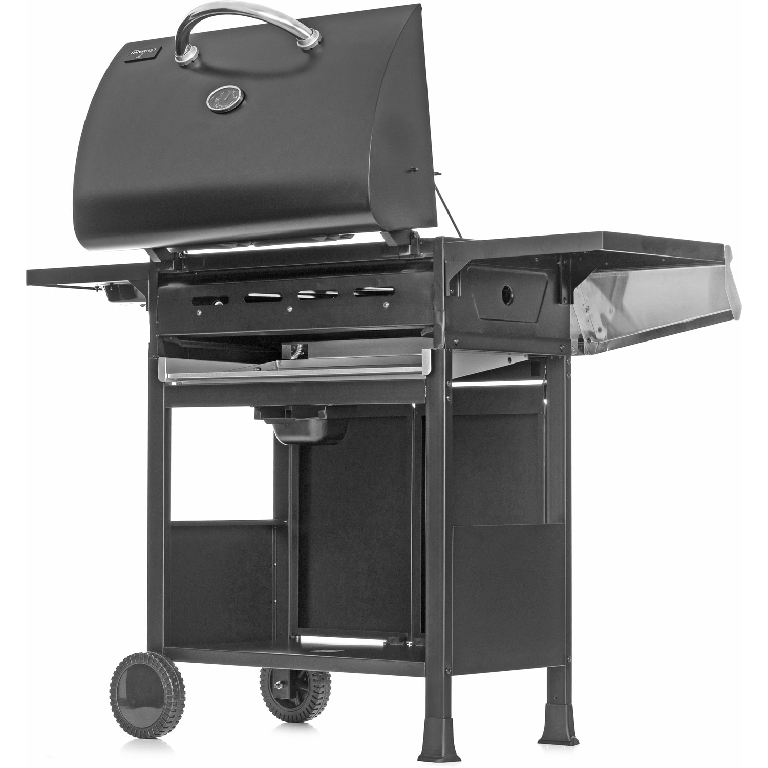 Gratar pe gaz cu 4+1 arzatoare, Lehmann Ohio, termometru incorporat ...