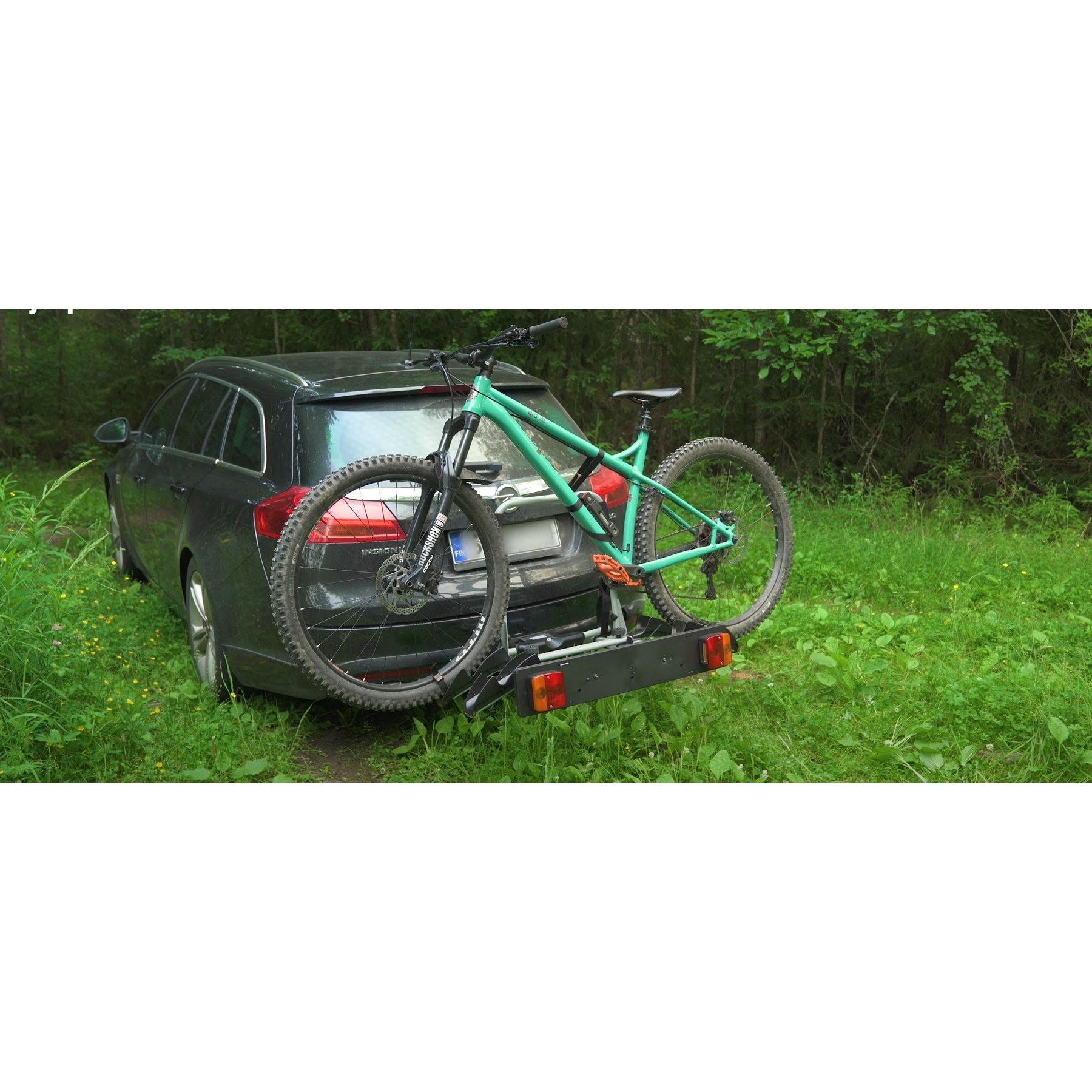 Suport bicicleta auto carlig pentru 2 biciclete Mont Blanc All Road Eco ...