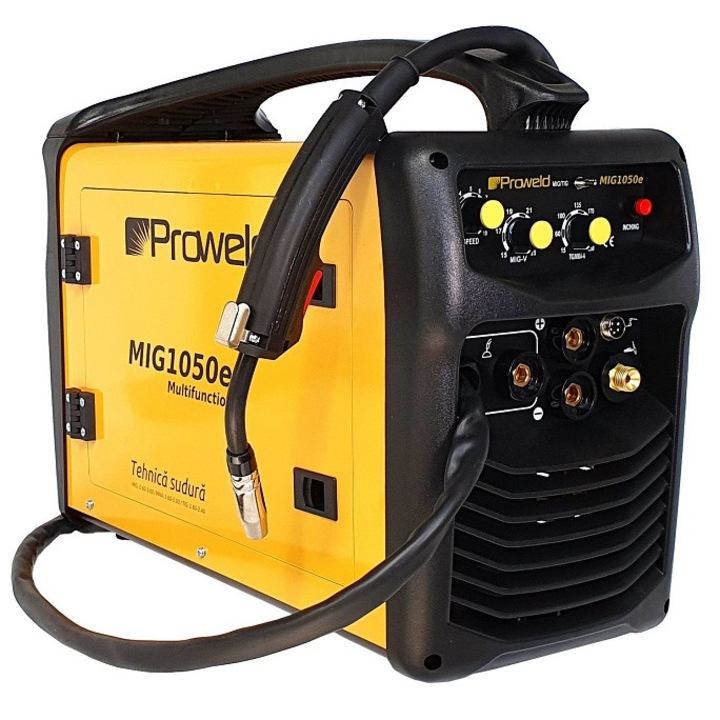 Invertor de sudura ProWELD MIG1050e Multifunction, MIG/MAG/TIG/MMA, curent iesire 10-250 A, 11.3 ...