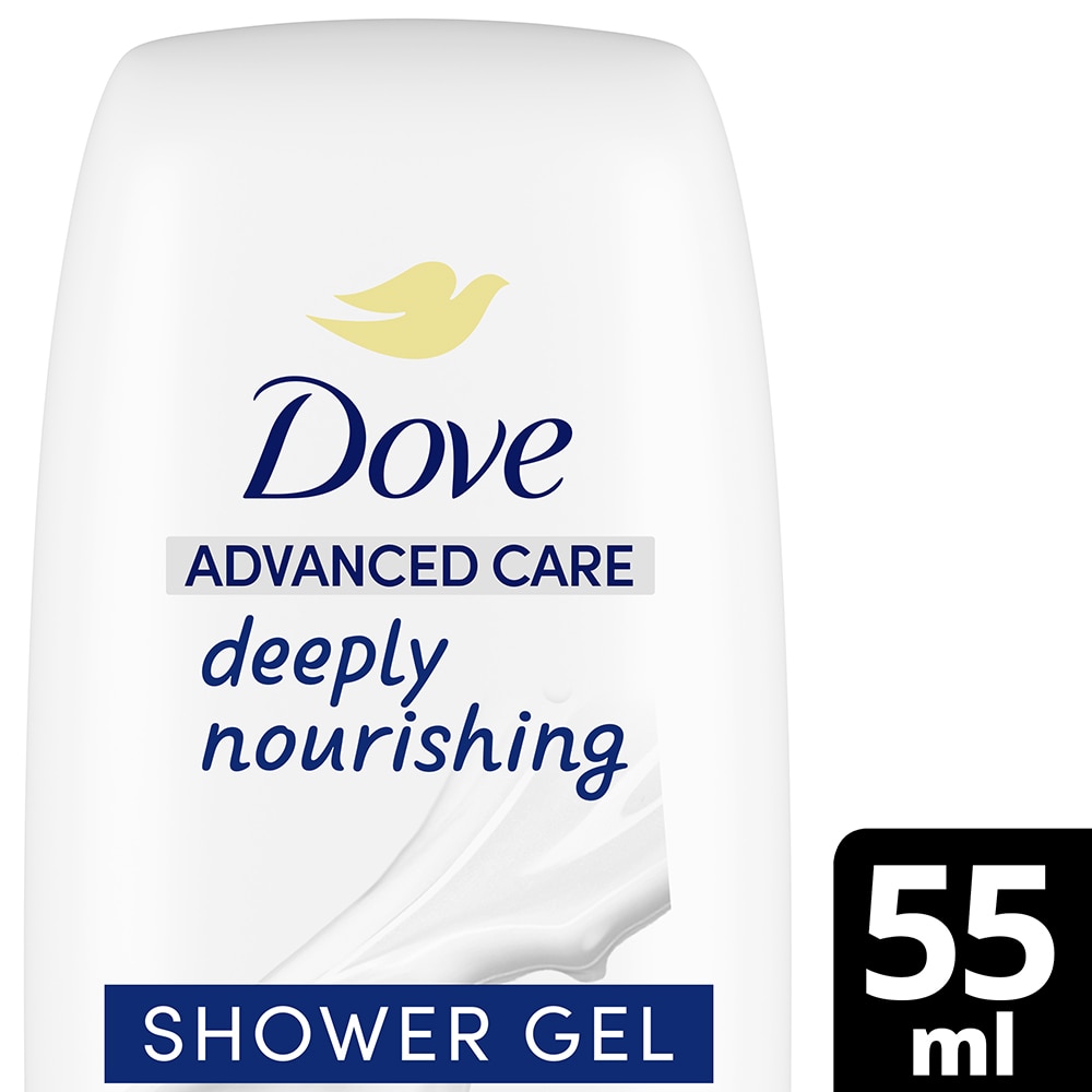Gel de dus Dove Advanced Care Deeply Nourishing, 55ml - eMAG.ro