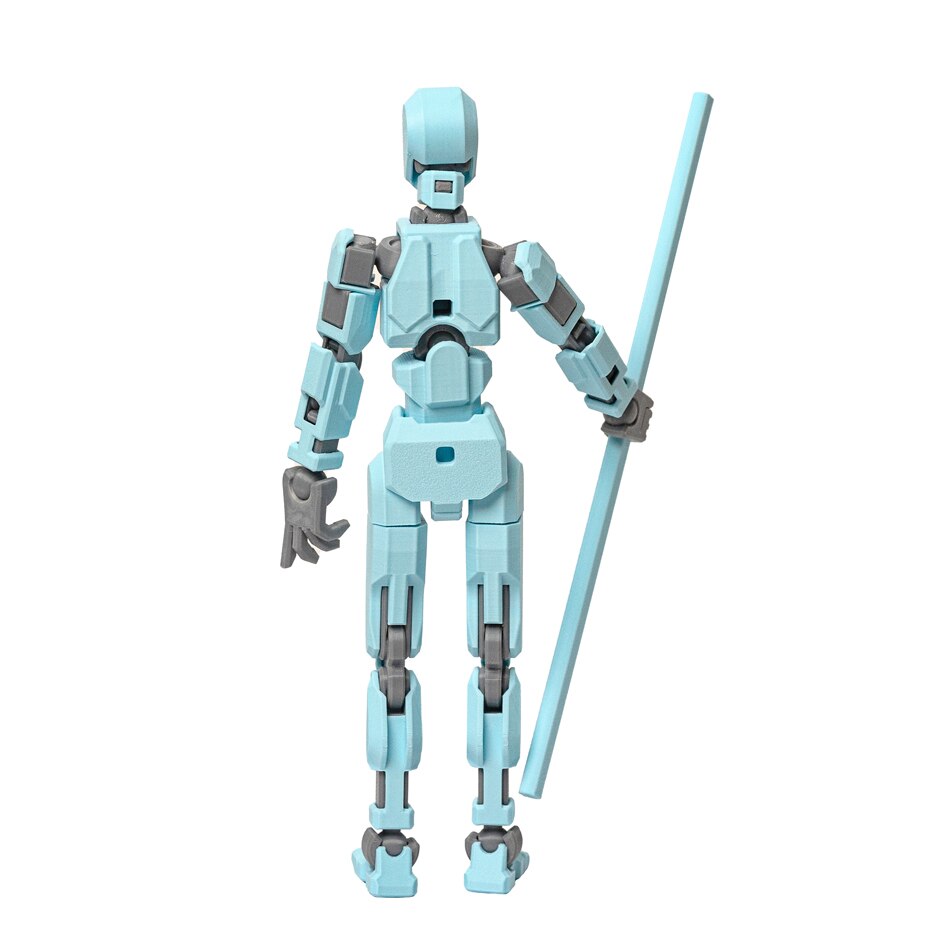 Robot jucarie cu articulatii R13m, mediu, 16, 5cm, imprimat 3D ...