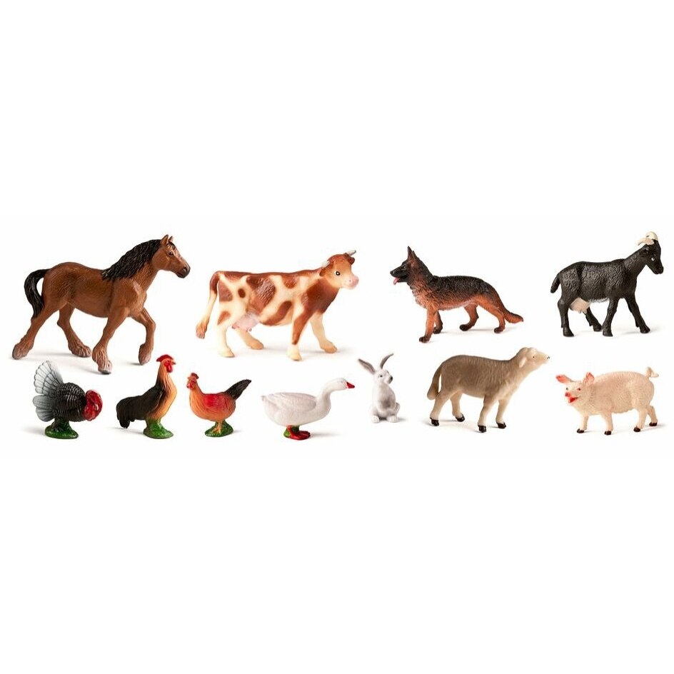 Animale de ferma, 11 figurine - eMAG.ro