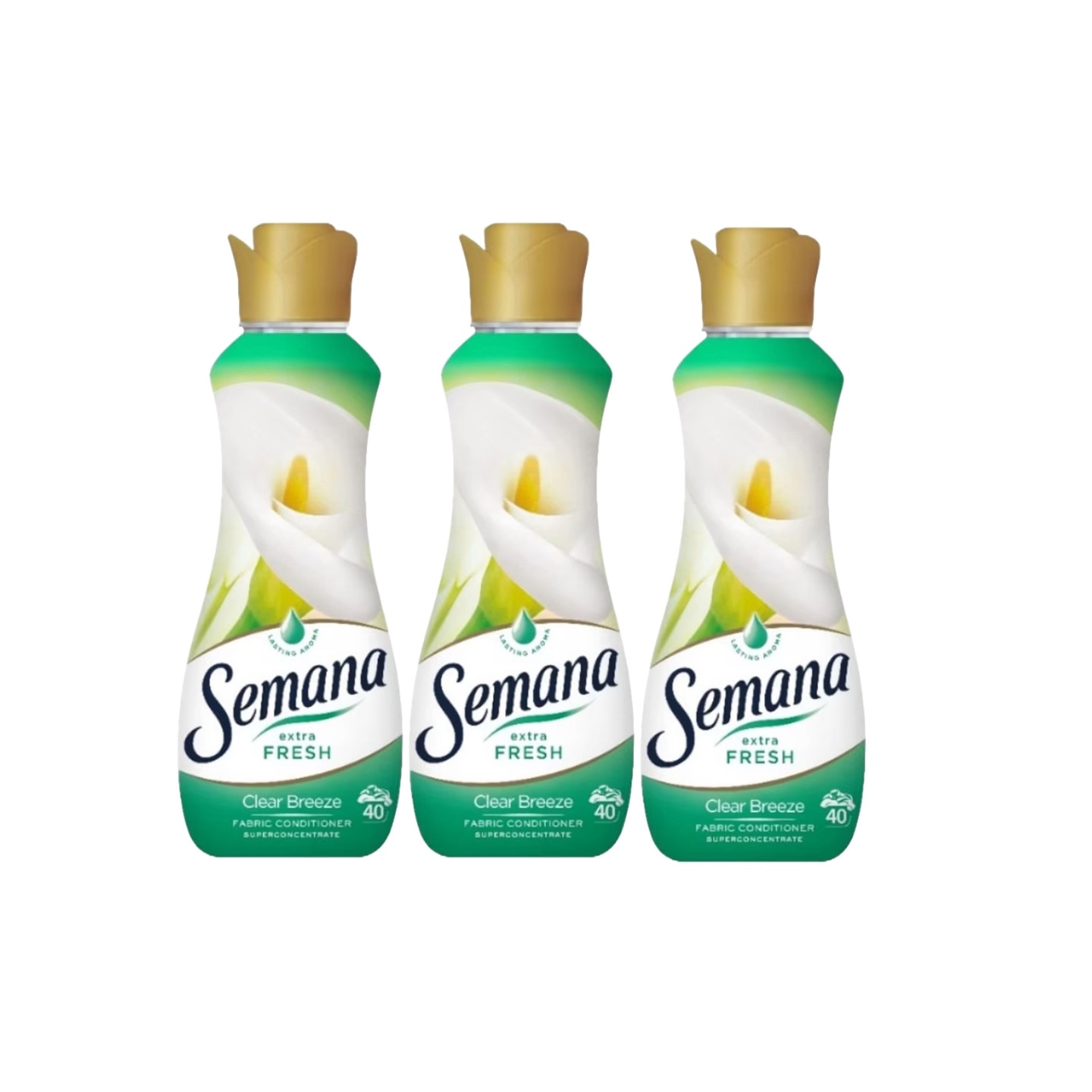 Set 3 x Semana Balsam Rufe Extra Fresh Clear Breeze 800ml 40 Spalari ...