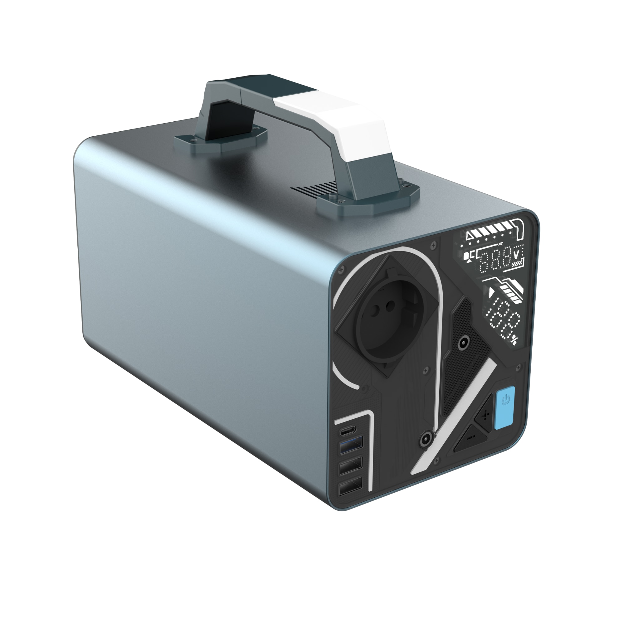 Acumulator Extern 140000 mAh, TU&YA® 400W, Fast Charging, 3 x USB, Type ...