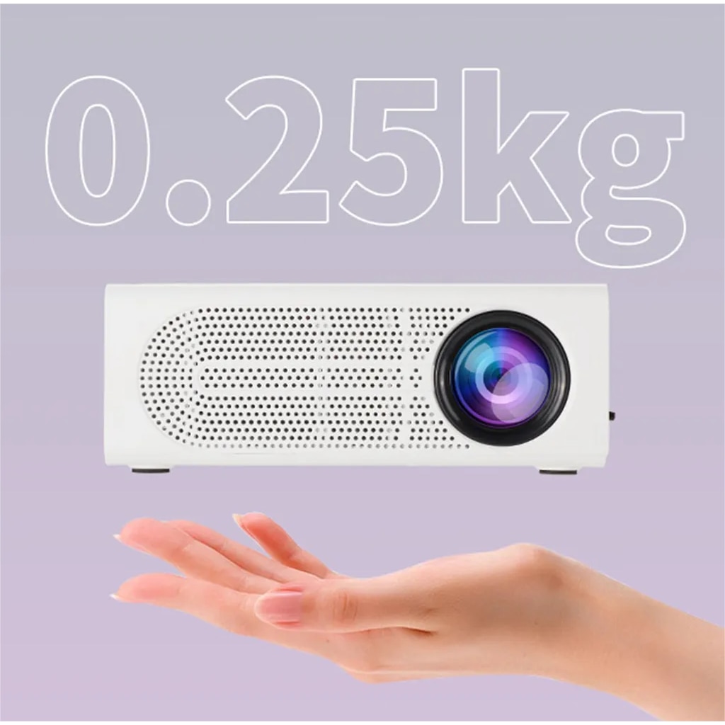 Mini-proiector LED - portabil, versatil si puternic pentru o adevarata ...