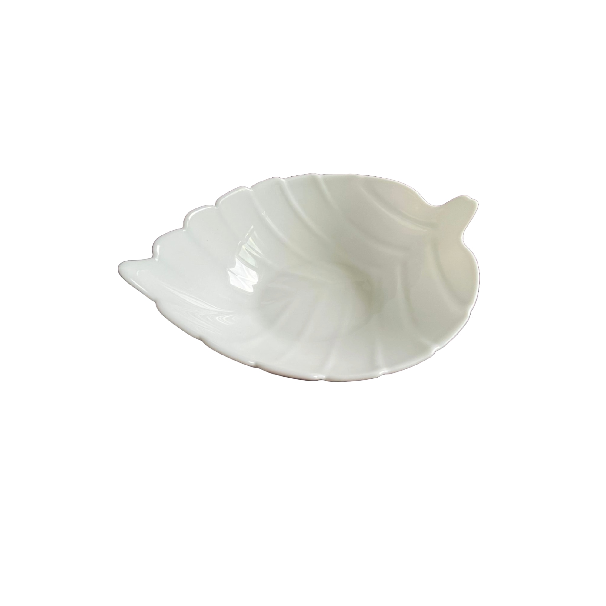 Set 6 boluri adanci, din sticla opal, HERA, Model frunza Hr-Lf70b - eMAG.ro