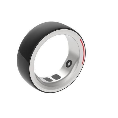 Inel Inteligent Smart Health Ring, Ceramica Inox 65mm, Functii Fitness ...