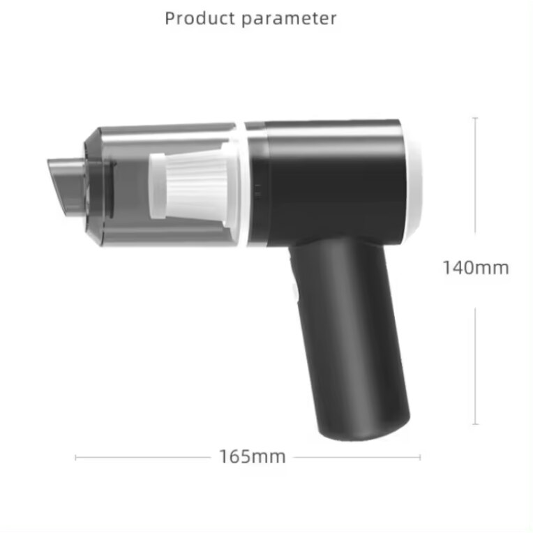 Мини прахосмукачка 2 X 1 Zanovo ® преносима мощност 120 W Usb C