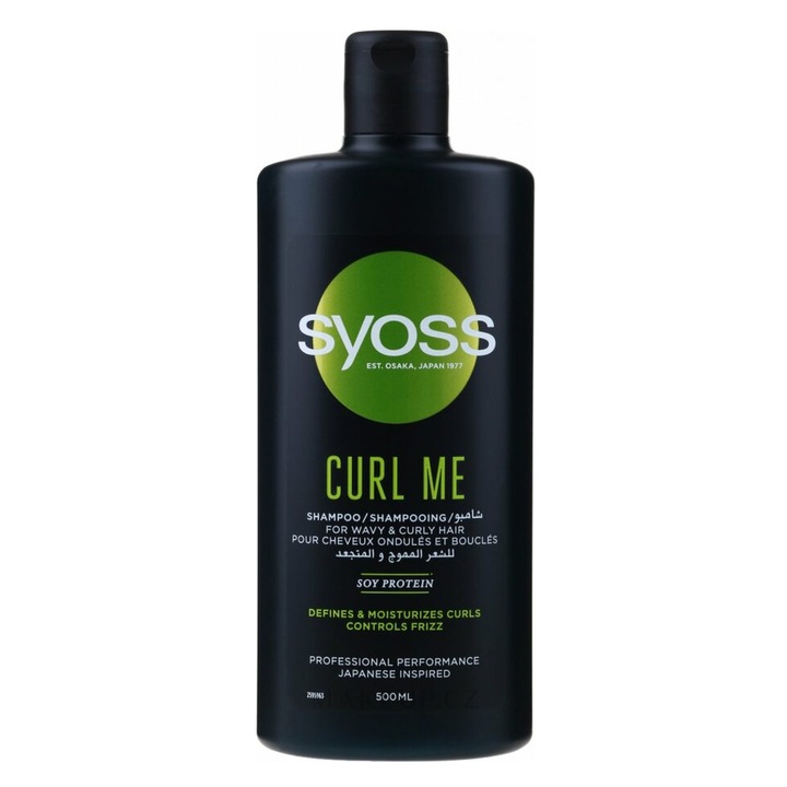 Sampon pentru par ondulat Syoss Curl Me, 500 ml - eMAG.ro