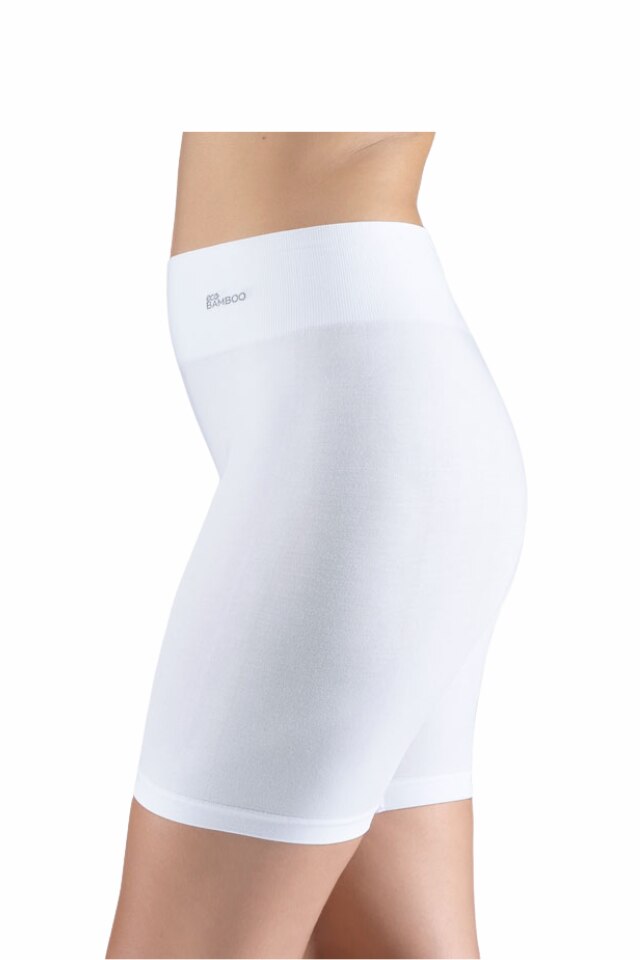 Boxeri dama din bambus 03019, Alb, L/XL - eMAG.ro