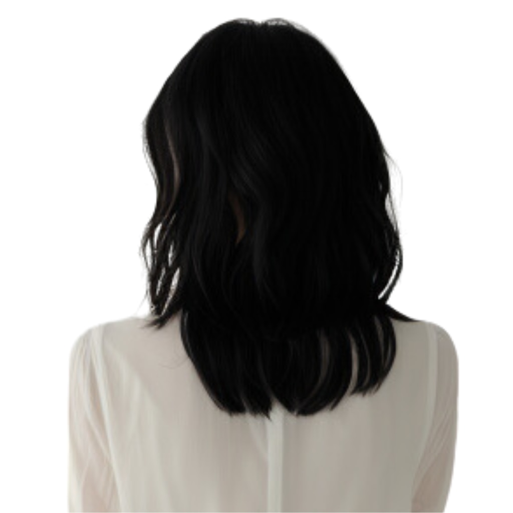 Peruca Par Natural Nova Hair IVETTE Negru Intens - eMAG.ro