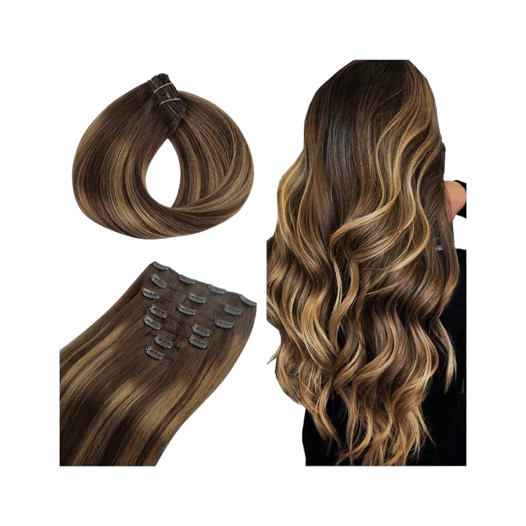 Extensii Par Natural Nova Art Beauty Clip On Suvitat 6-16 40 cm - eMAG.ro