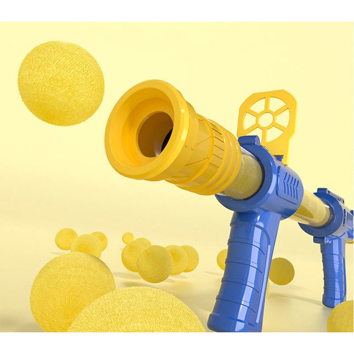 Joc tragere la tinta Impusca Rata, 2 pistoale, 24 mingi de spuma - eMAG.ro