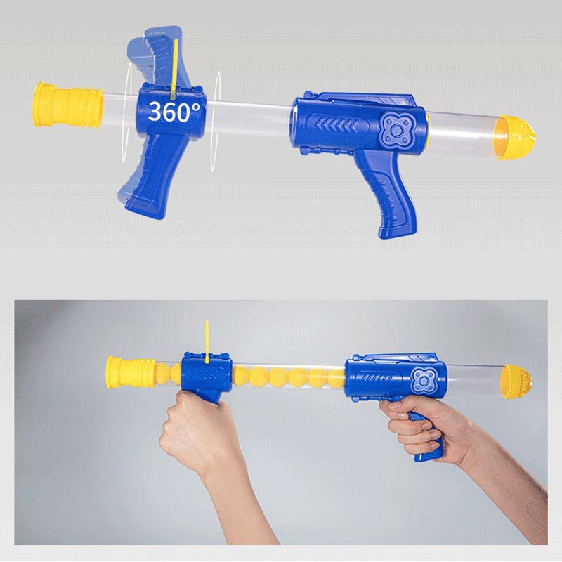 Joc tragere la tinta Impusca Rata, 2 pistoale, 24 mingi de spuma - eMAG.ro