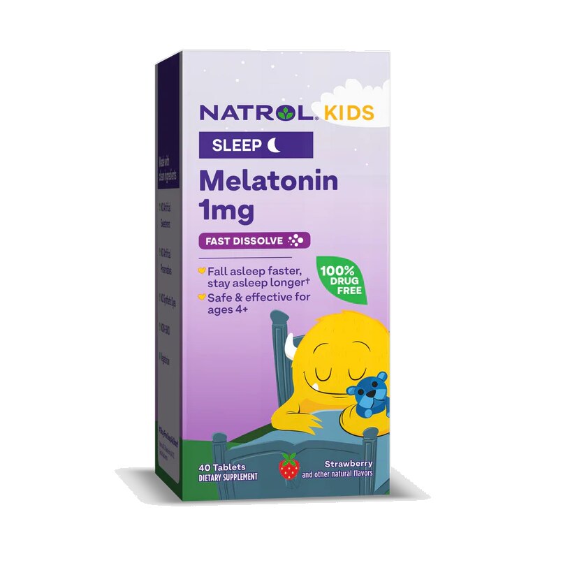 Supliment alimentar Kids Melatonin Melatonina pentru Copii 4+ ani 40 ...