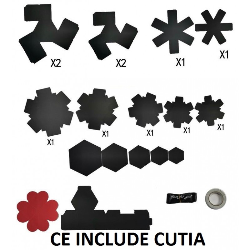 Cutie Foto Exploziva Hexagonala Emag Ro