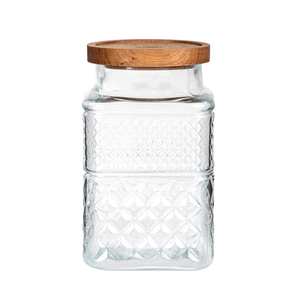 Recipient MOLADRI patrat cu capac de salcam 1, 9 l HOMLA - eMAG.ro