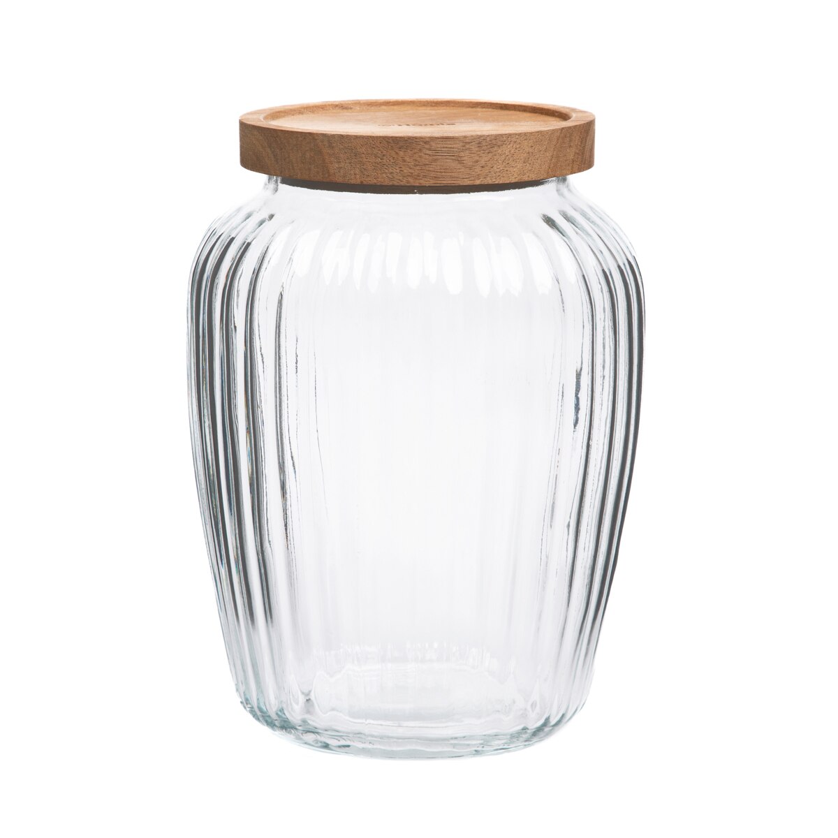 Recipient canelat PAVO cu capac de acacia 19 x14 cm HOMLA - eMAG.ro