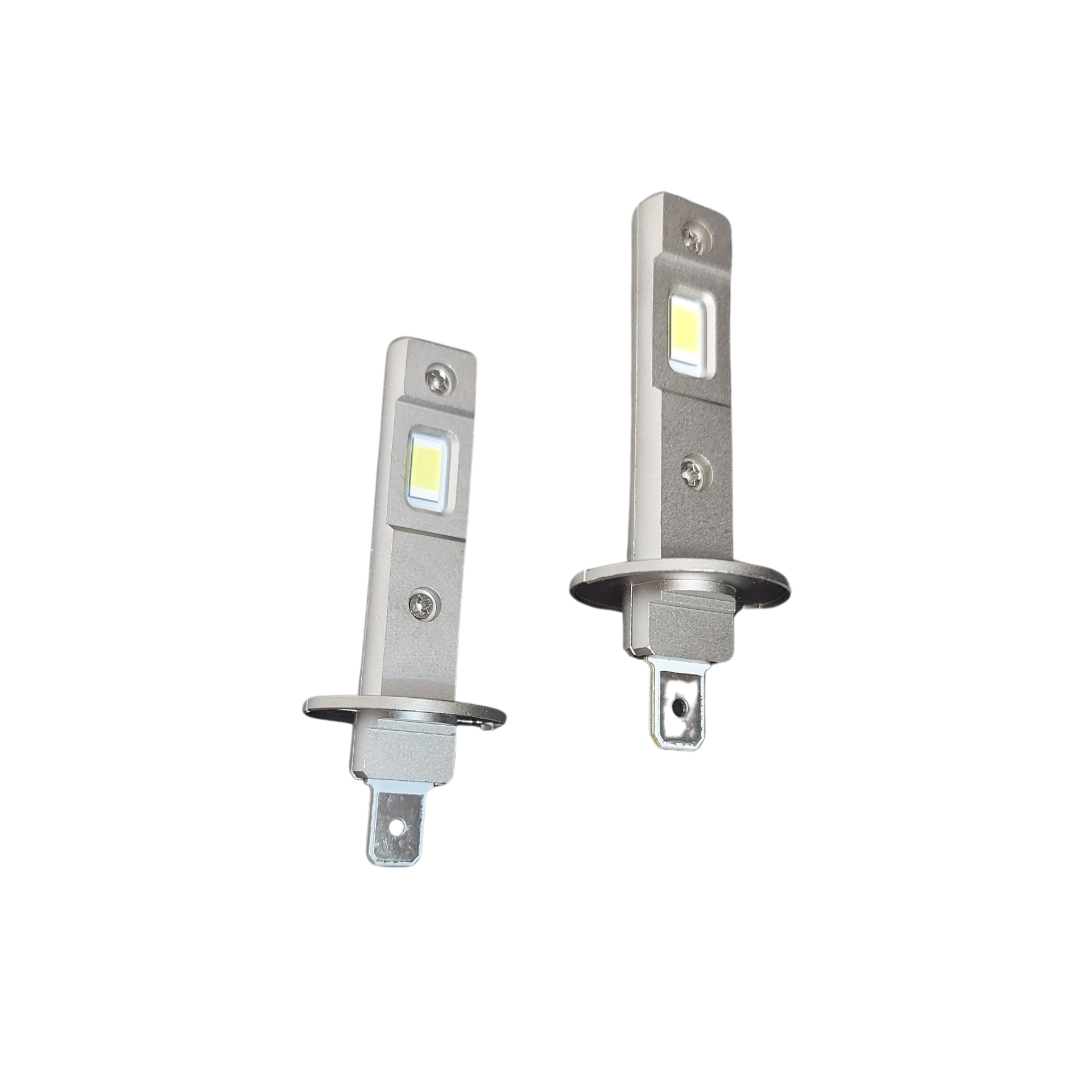 Set 2 becuri LED H1, 120W, 12V, lumina alb-rece, 6000k, 15000 lumeni ...