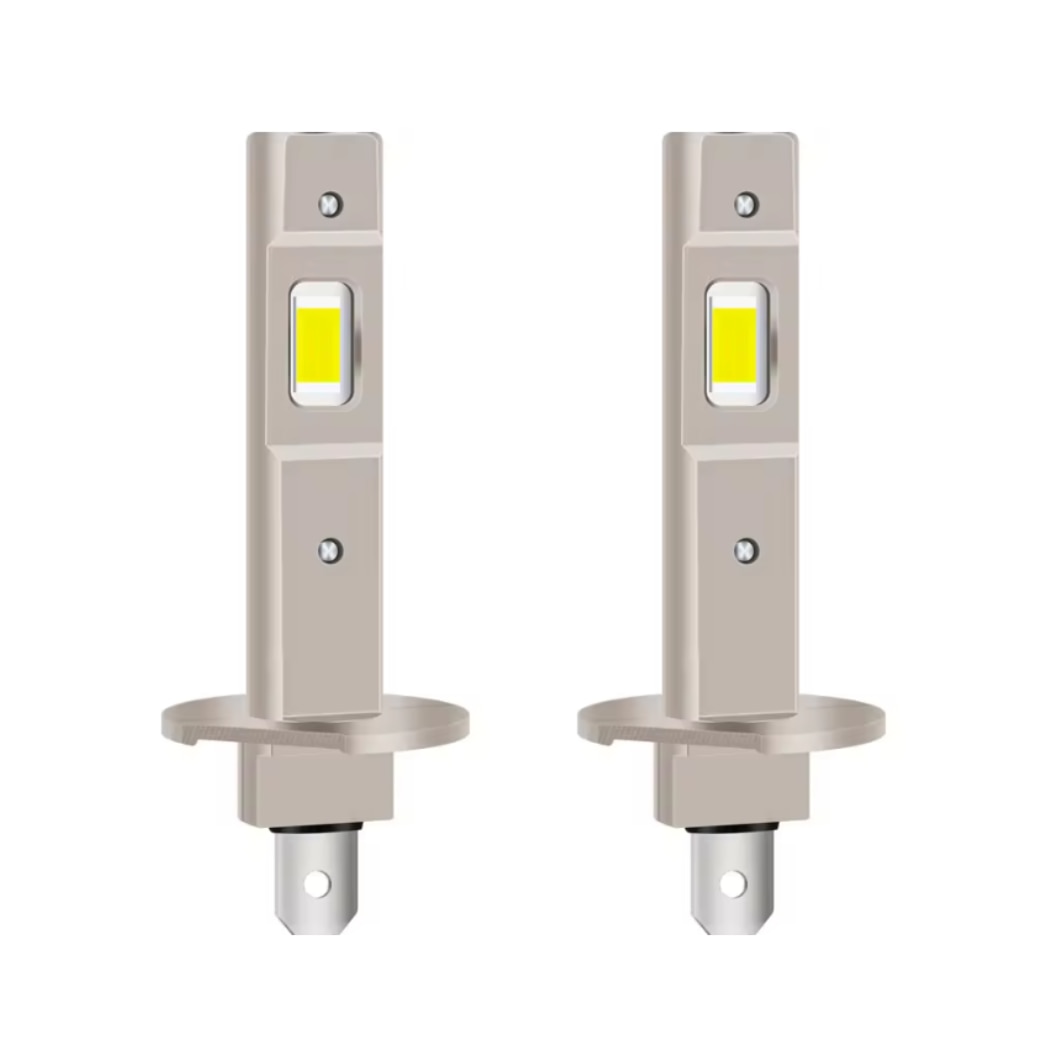 Set 2 becuri auto LED H1, mini, BZRSH, 120W, 12V, 6000K - eMAG.ro