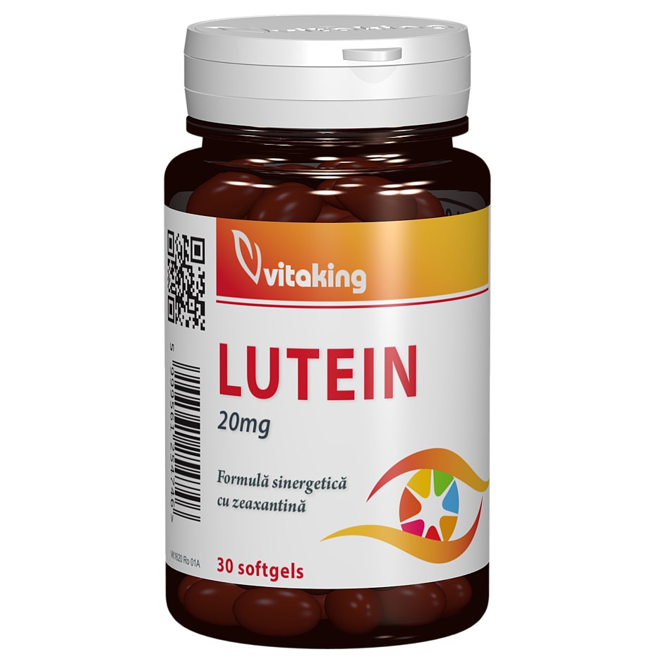 Luteina 20 mg, Vitaking, 30 capsule moi - eMAG.ro