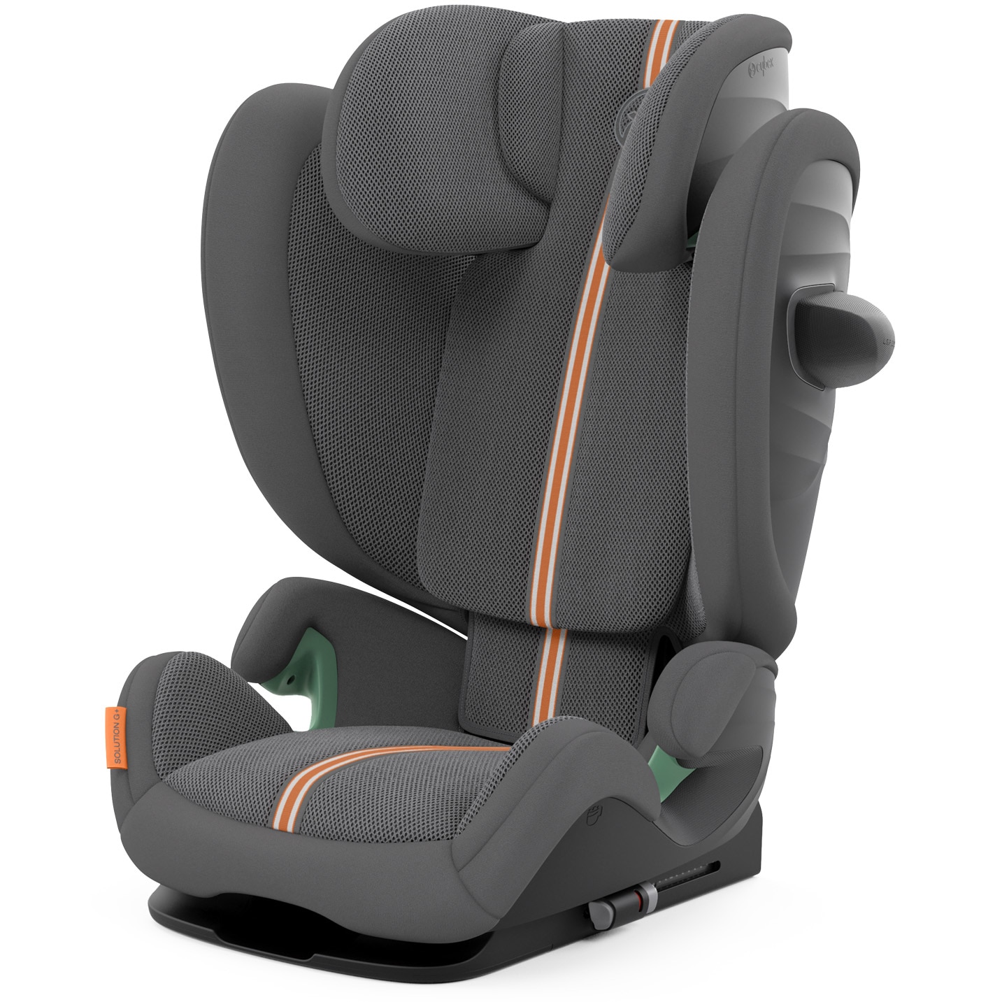 Scaun auto pentru copii Cybex Gold Solution G i-Fix Plus Lava Grey, gri ...